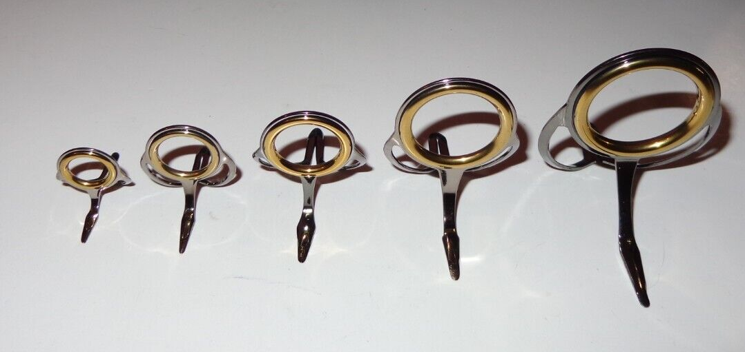 New Set of 5 Batson Forecast LTCUDNG Gold Zirconium Spinning Fishing ...