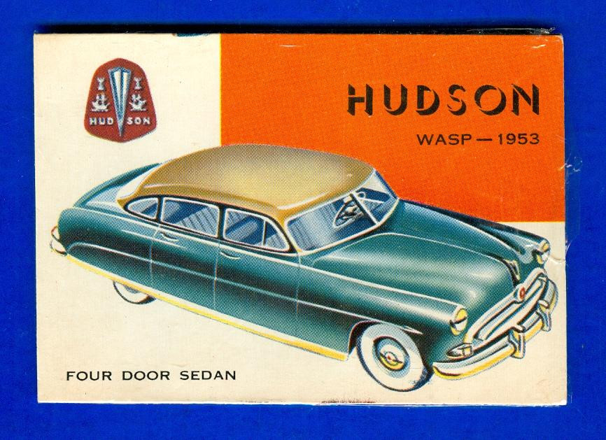 1953 1954 1955 TOPPS ANTIQUE AUTOS WORLD ON WHEELS ULTRA RARE 2-CARD ...