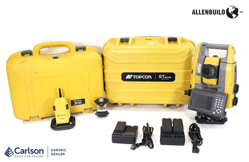 Topcon GT Robotic Total Station With RC-5A | eBay