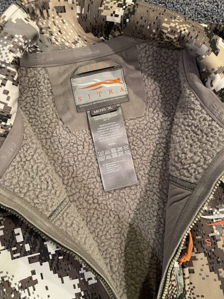 Sitka Elevated II Fanatic Full Set, Coat, Bib and Vest and Bonus ...
