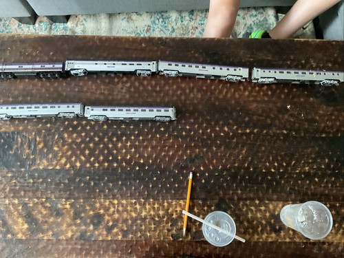 Atlantic Coastline Locomotive HO Scale 5 Cars 1 Locomotive Set | eBay