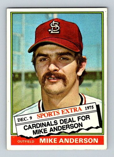1976 Topps Traded #527T Mike Anderson | eBay