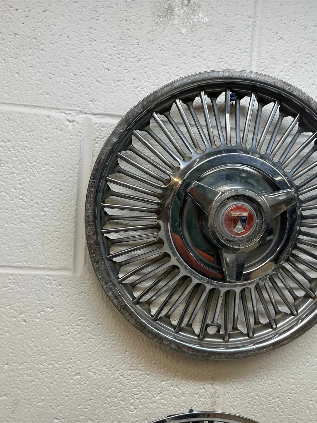 OEM Ford Set of 4 13" spinner wire hubcaps 1963-65 Mustang Falcon ...