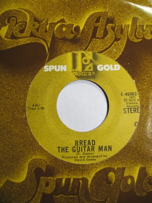 BREAD * 45 * The Guitar Man / Sweet Surrender * MINT * Vinyl * RI | eBay