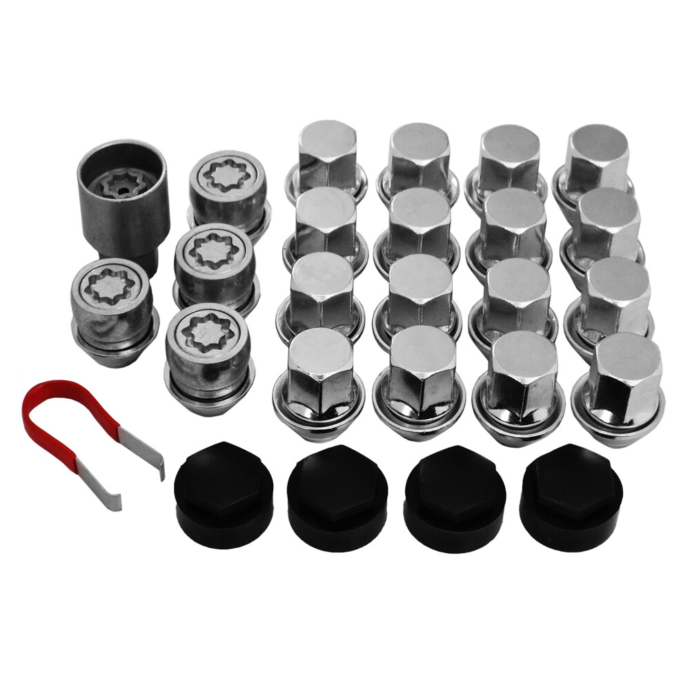 Forged Wheel Nut Package with Locking Nuts - Subaru Impreza (1992-2007 ...
