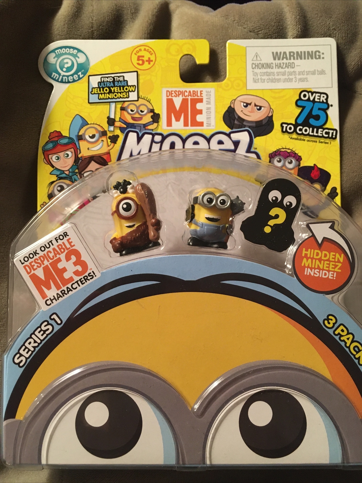 Despicable Me 3 Micro Figures 3 Series 1 One Mystery Masher Minion Cra ...