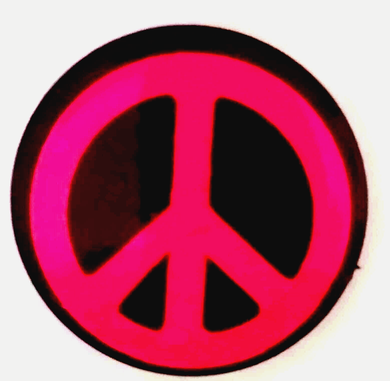 PEACE SIGN BUTTON 1964 ORIGINAL Peace Demonstration pinback button ...