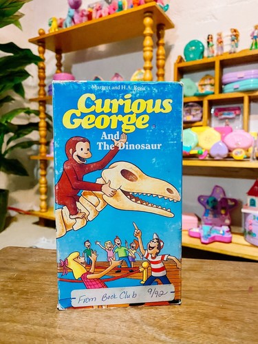 Curious George and The Dinosaur VHS | eBay