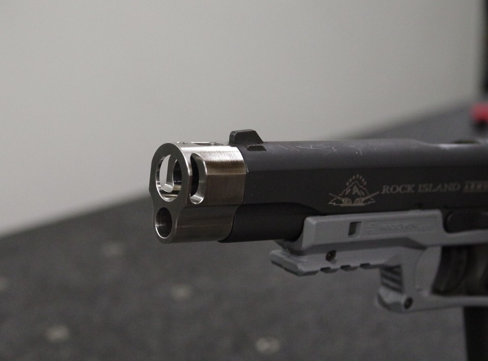 1911 Compensator M3R1 Multi-Chamber Gas Vent Stainless USA Made .45 ACP ...