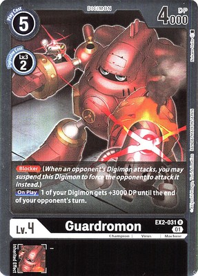 EX2-031 R Guardromon Digimon EX2-031 Digimon | eBay