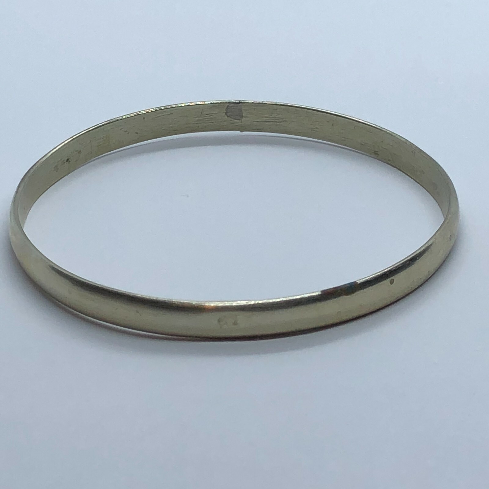Alpaca Mexico Silver Tone 8" Bangle Bracelet | eBay