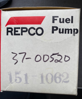 Repco Mechanical Fuel Pump - #151-1062 / 37-00520 -Fits Nissan/Datsun ...