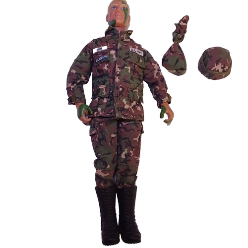 GI Joe Camouflage Duke 12" Blonde Scar 1992 Helmet Free Shipping D | eBay