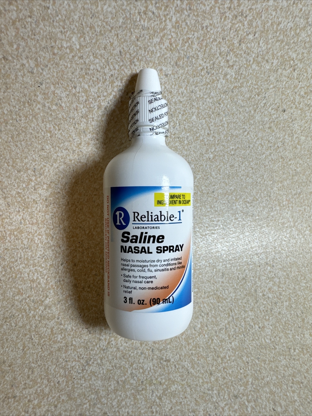Reliable-1 Saline Nasal Spray 1.5 Fl Oz Daily Nose Care Helps Irritated ...
