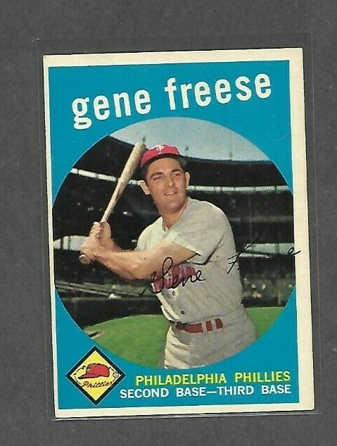 1959 Topps Baseball #472 Gene Freese VG 0472OGVG | eBay