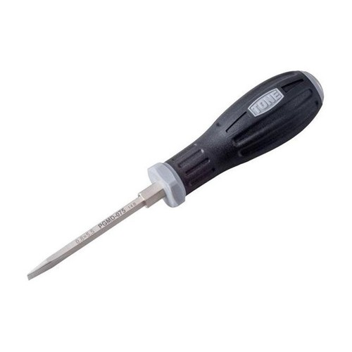 TONE POWER GRIP SCREWDRIVER SLOTTED 5.5mm PGMD-075 | eBay