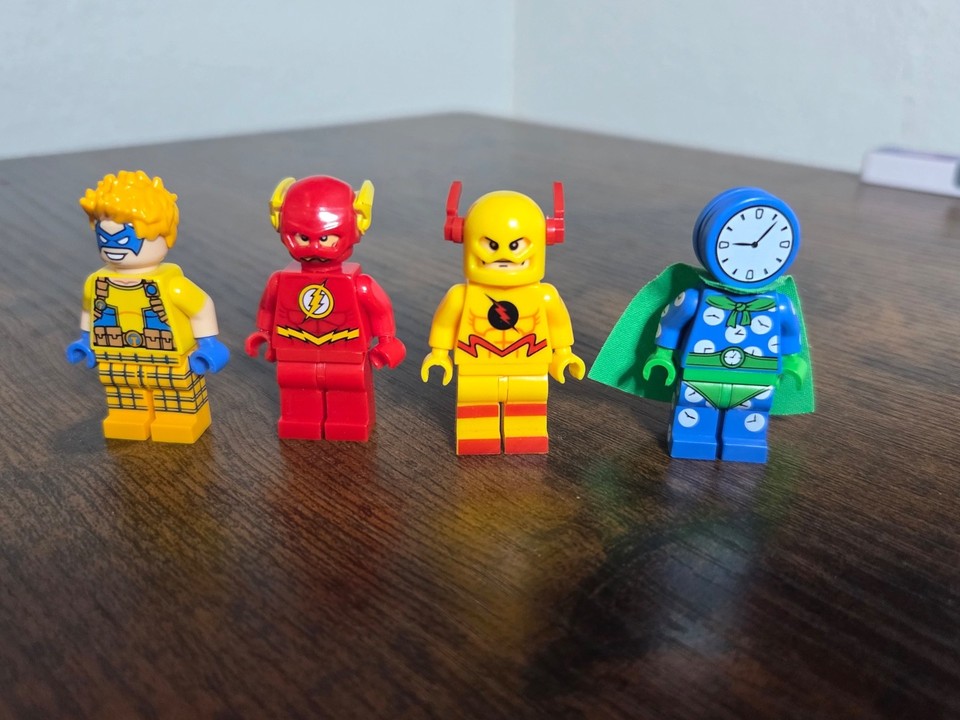 Flash & Rogues⭐ NOT LEGO Minifigure Set•Reverse Flash Grodd Trickster ...