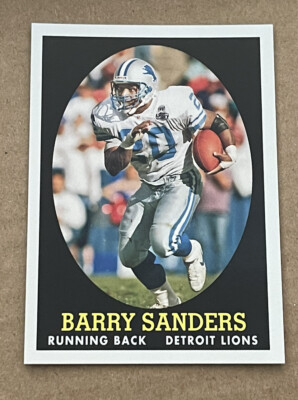 2007 Topps Throwback Barry Sanders #20 Of 22 Lions | eBay