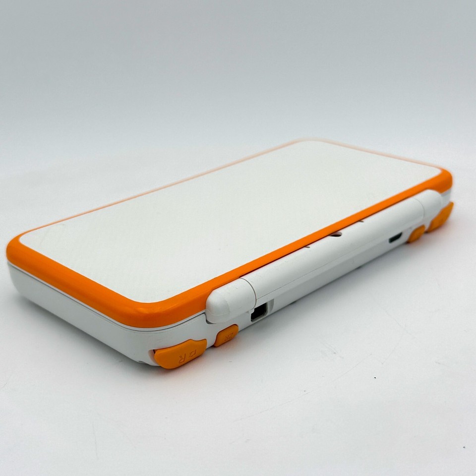 New Nintendo 2DS XL LL White Orange Console Japanese ver Good Condition ...