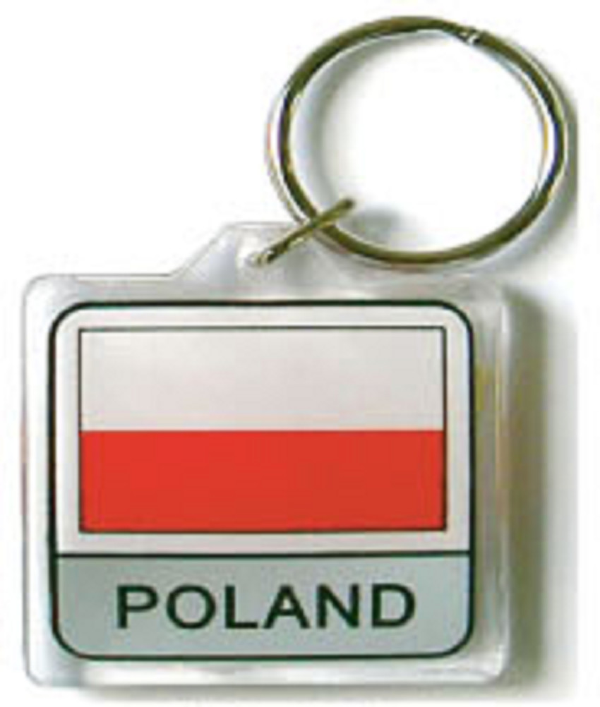 POLAND DOUBLESIDED FLAG KEYCHAIN WITH RING - NEW - FREE SHIPPING | eBay