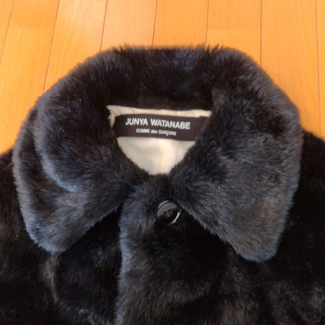 Junya Watanabe Comme des Garcons Faux Fur Black Vintage Cape Junya Watanabe Comme des Garcons Faux Fur Black Vintage Cape