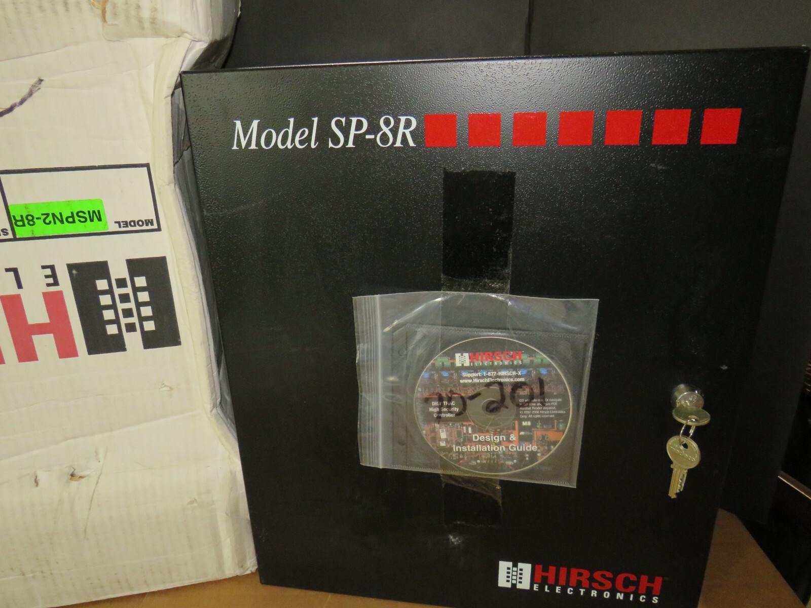 NEW HIRSCH ELECTRONICS DIGI TRAC MSPN2-8R MSP-8R ACCESS CONTROLLER ...