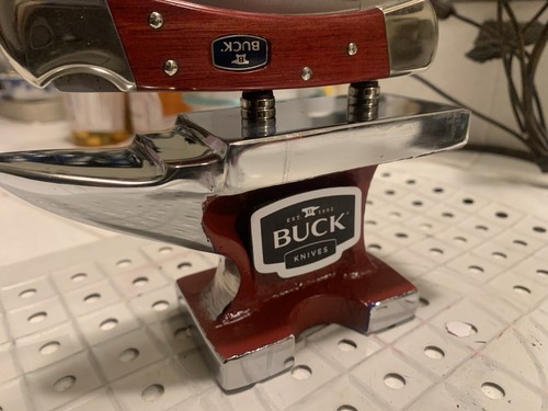 BUCK USA Horn Anvil Knife Display 2Lb 5 Inch | eBay