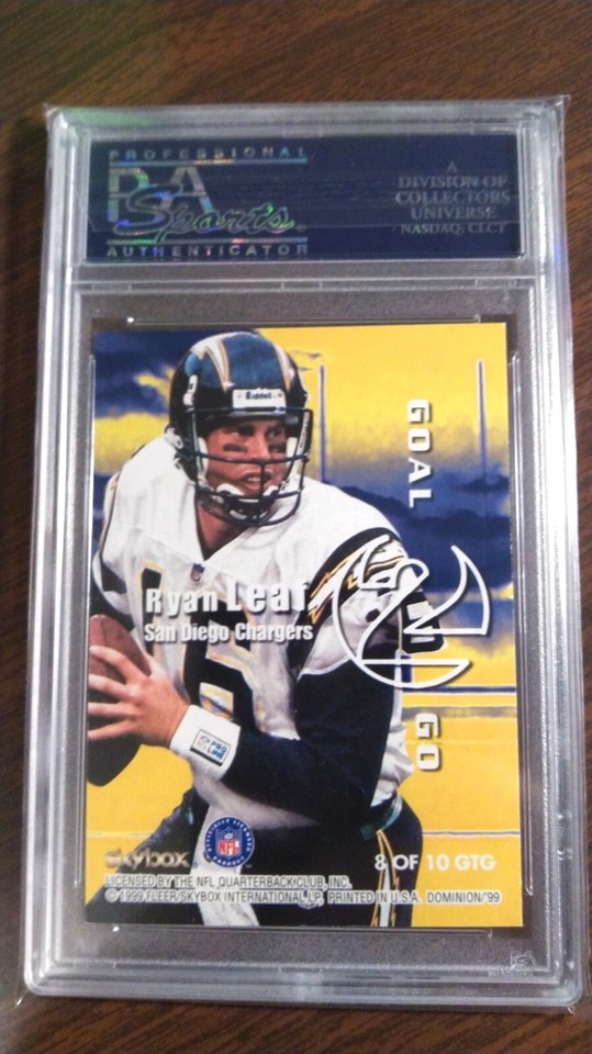 1999 Skybox Dominion Goal 2 Go #8 Peyton Manning graded PSA 10 Gem Mint ...
