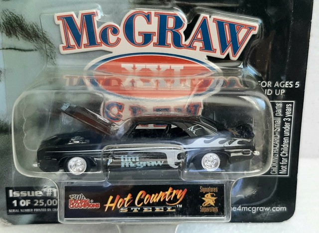 1998 Tim McGraw Racing Champions Hot Country Steel Diecast Car Issue ...
