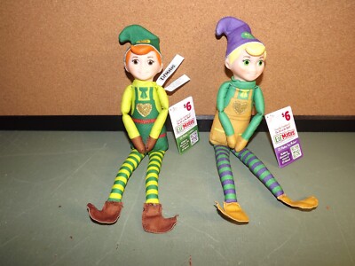 2 Elf Mates NWT's - Toy Maker & Cobbler | eBay