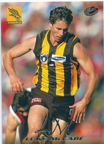 1999 Select Premiere Base Card [ 161 ] Luke McCABE Hawthorn | eBay