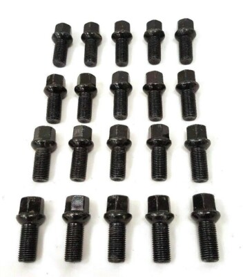 20Pcs 8D0601139D Wheel Lug Bolts for VW Golf Jetta Passat Beetle Audi ...