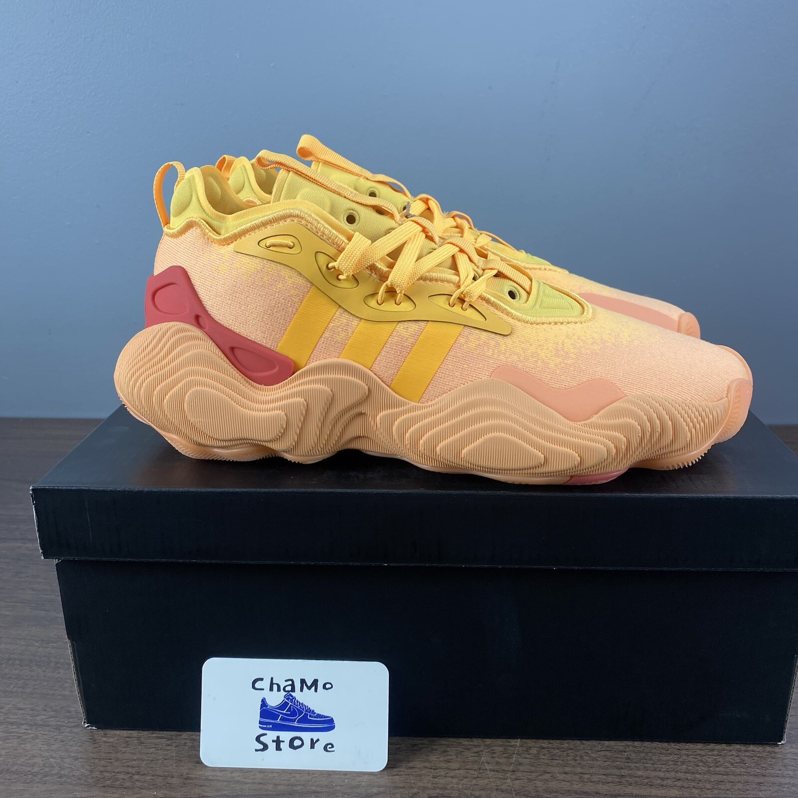 Adidas Trae Young 3 Acid Orange Basketball Shoes Sneakers IE2706 Men’s ...