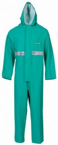 Alpha Solway CPBH-R Mens FR Coverall Flame Retardant Hi Vis Chemical ...