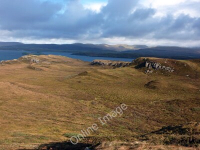 Photo 6x4 View towards Greshornish Point from Maol na h-Airde Kildonan ...