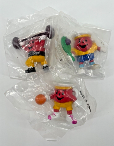 Vintage Kool Aid Tennis Player Weightlifter Basketball Player 1990's ...