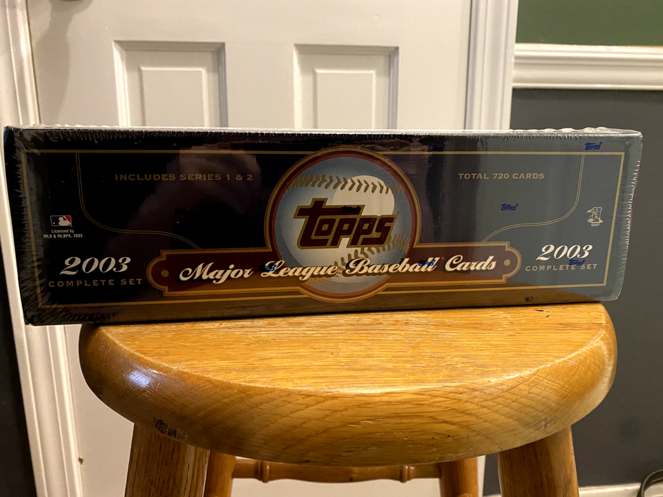 2003 Topps Baseball MLB Complete Box Set - New Factory Sealed - 720 ...
