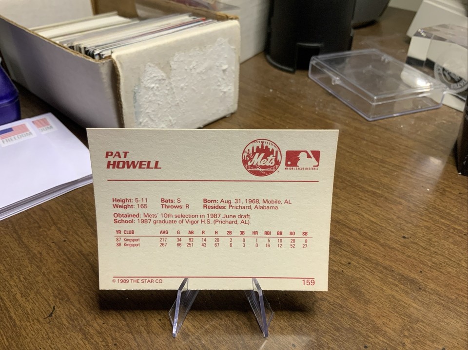 1989 (BB) Star #159 Pat Howell - NM-MT | eBay