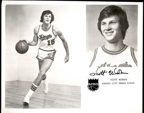 Scott Wedman Signed Team Issued Press 8x10 Photo Boston Celtics ...