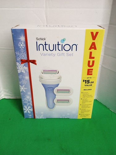 Schick Intuition Gift Set (1 handle + 3 refills per package) | eBay