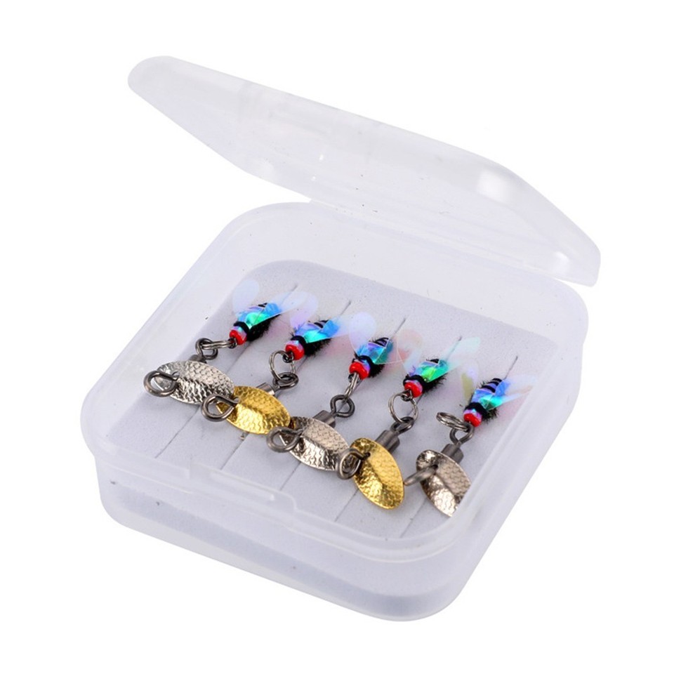 2023 New 5/10pc X Fly Hooks Fishing Kits Flying Insect Flying Insect ...