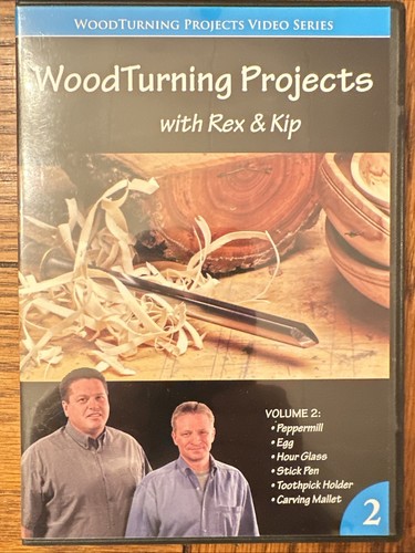WoodTurning Projects With Rex And Kip DVD | eBay