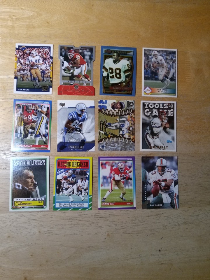 NFL Hall of Fame - 48 different players card lot (alphabetical) | eBay