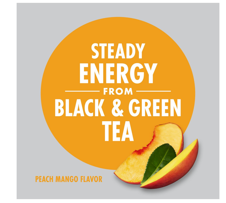 V8 Energy Peach Mango Energy Drink, 8 fl oz Can (12 Pack) | eBay