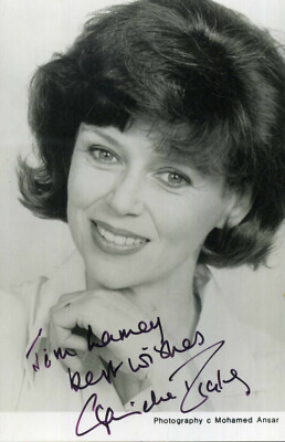 GABRIELLE DRAKE Signed Photograph - TV, Stage & Film Actress - preprint ...