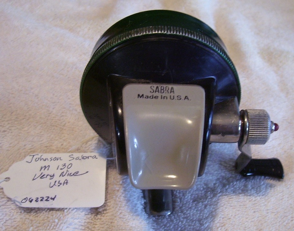 062224 JOHNSON M 1330 SABRA REEL READ TAG VERY NICE TOUGH FIND | eBay