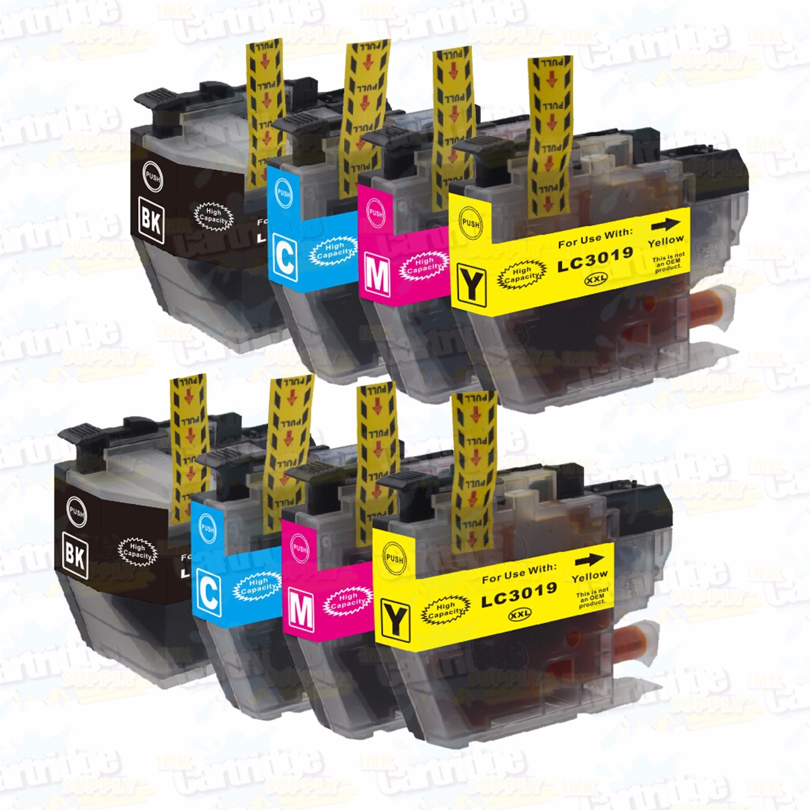 8PK LC3019 Super High Yield Ink For Brother MFC-J5330DW MFC-J6530DW MFC ...