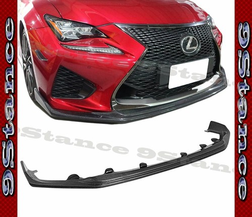 FRP Carbon Fiber A.G Style Front Lip For 15-18 LEXUS RC F Coupe Stock ...