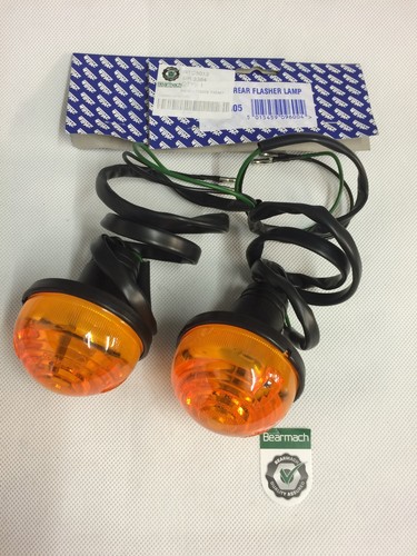 WIPAC Indicator Flasher Light Lamp Unit x2 for Land Rover Series 2 3 ...
