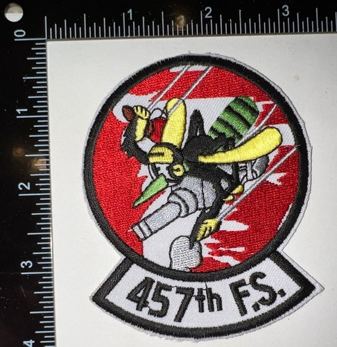 USAF US Air Force 457th Fighter Squadron Patch | eBay